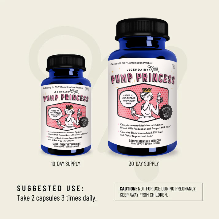 Pump Princess®- Herbal Supplement – Legendairy Milk South Africa