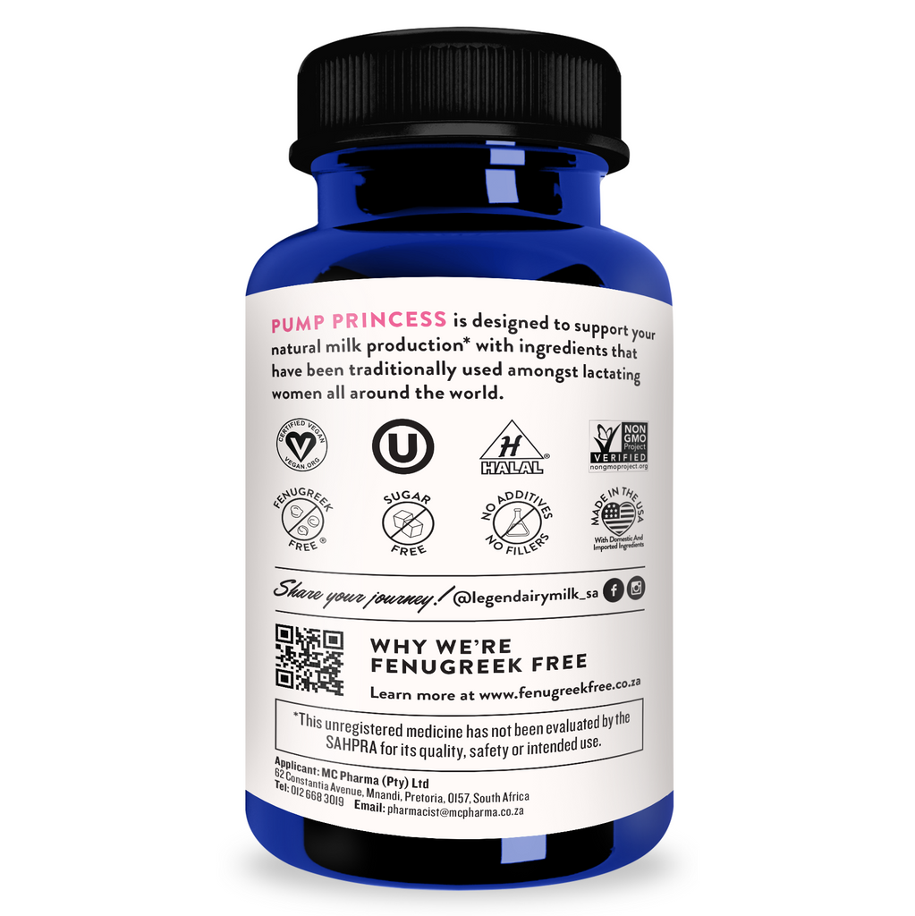 Pump Princess®- Herbal Supplement – Legendairy Milk South Africa
